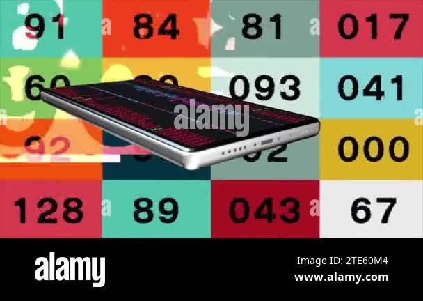 Mobile phones swirl in, numbers constantly flashing across the screen ...