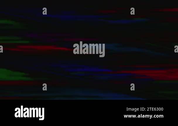 analog glitch overlay real vhs noise color black Stock Video Footage ...