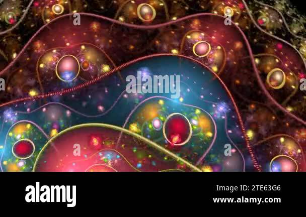 Abstract holographic gradient rainbow animation. Visual illusions ...