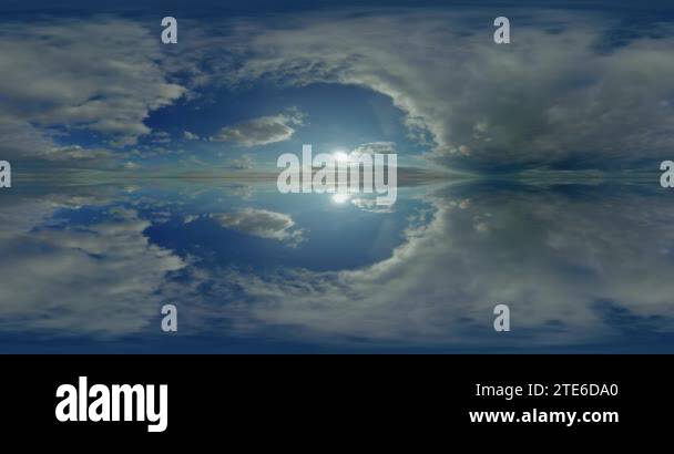 sky 360 equirectangular hdr spherical mirror, panoramic clouds ...