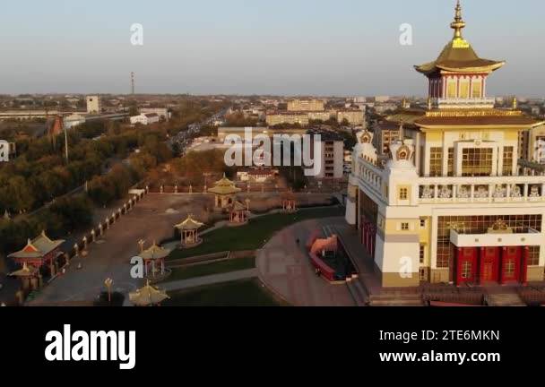 Buddhist temple sunset in elista Stock Videos & Footage - HD and 4K ...