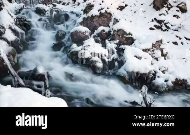 Winter scenic long exposure Stock Videos & Footage - HD and 4K Video ...