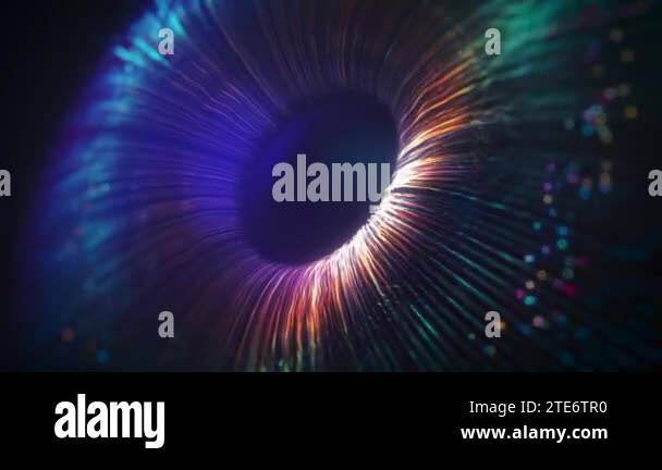 Futuristic VJ motion graphics, beat react EDM seamless loop for club ...