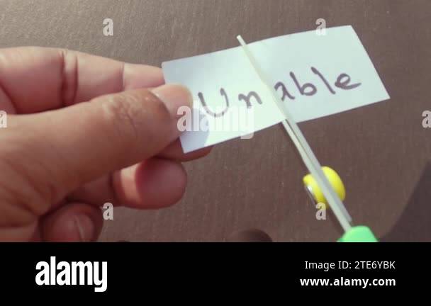 Able and unable Stock Videos & Footage - HD and 4K Video Clips - Alamy