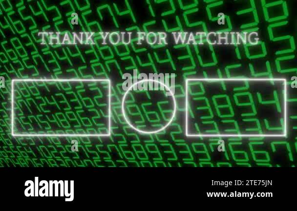 YouTube end card ending screen motion graphics Stock Video Footage - Alamy