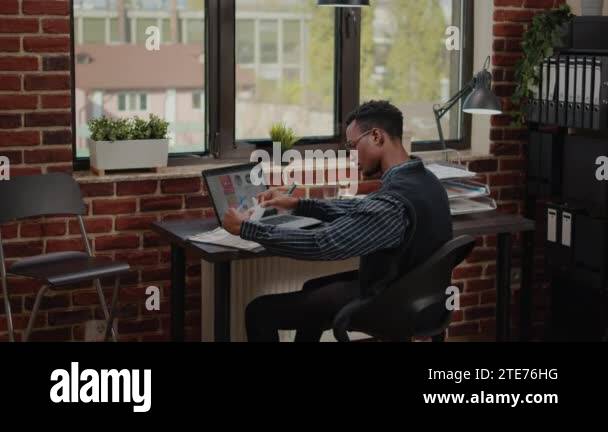 Employee using laptop Stock Videos & Footage - HD and 4K Video Clips ...