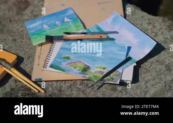 Paintings of seascapes Stock Videos & Footage - HD and 4K Video Clips ...