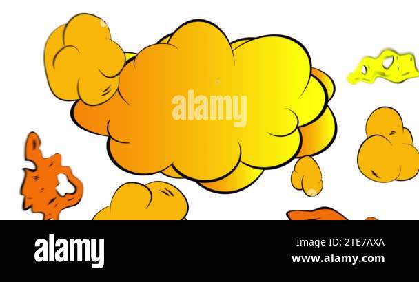 Success. Successful business achievement concept. 4k animated Comic ...