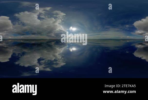 sky 360 equirectangular hdr spherical mirror, panoramic clouds ...