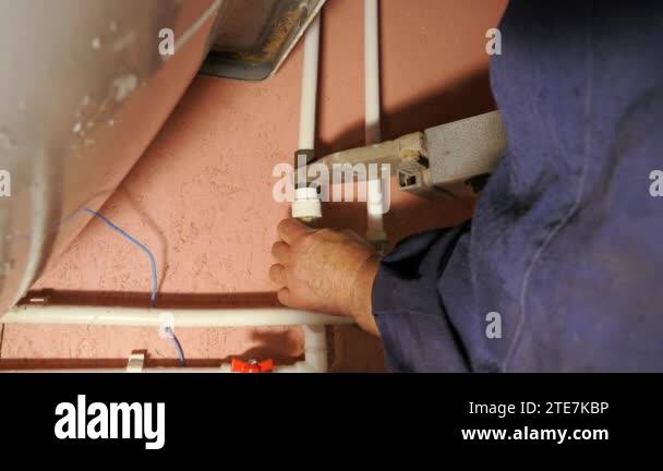 Sanitary pipes installation Stock Videos & Footage - HD and 4K Video ...