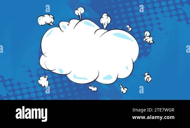 Comic Book Background. Motion poster. 4k animated Comics moving ...