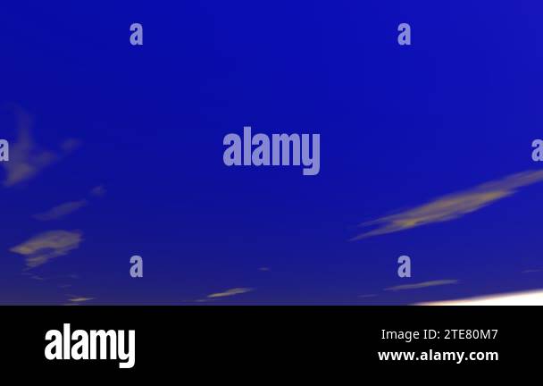 blue sky and clouds very fast motion 3d rendering Stock Video Footage ...
