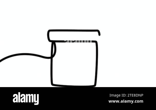 Minimal line drawing Stock Videos & Footage - HD and 4K Video Clips - Alamy