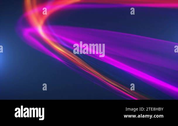 Abstract Glowing Rainbow Light Energy Strokes Background Loop/ 4k ...