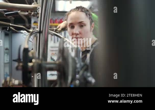 Woman spinning wheel Stock Videos & Footage - HD and 4K Video Clips - Alamy
