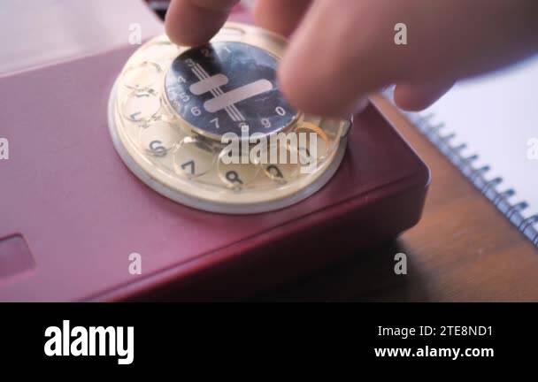 Old style red telephone Stock Videos & Footage - HD and 4K Video Clips ...