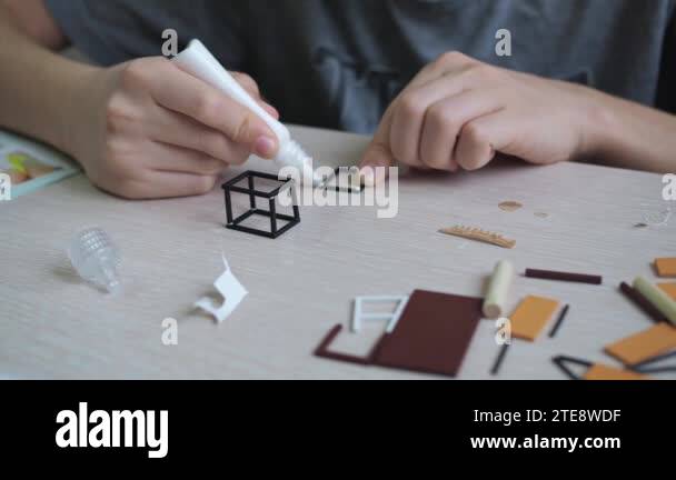 Gluing the model Stock Videos & Footage - HD and 4K Video Clips - Alamy