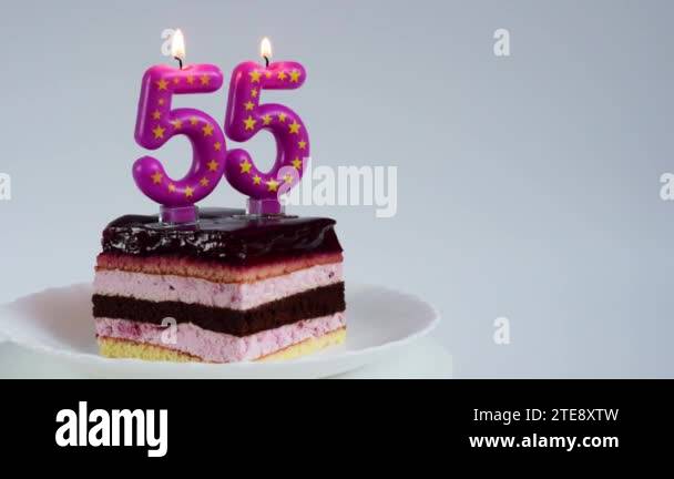 55th birthday cake Stock Videos & Footage - HD and 4K Video Clips - Alamy