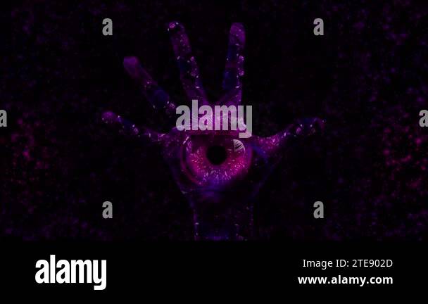 Eye symbol on palm of hand Stock Videos & Footage - HD and 4K Video ...