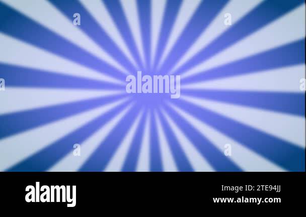 A 4k animated video of slowly rotating radial rays with soft edges in ...