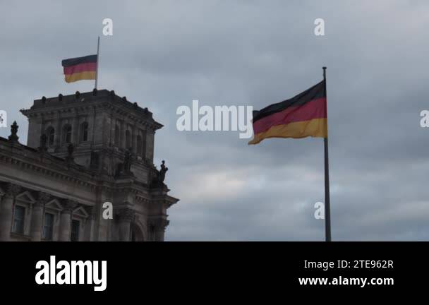 Berlin germany national flags Stock Videos & Footage - HD and 4K Video ...