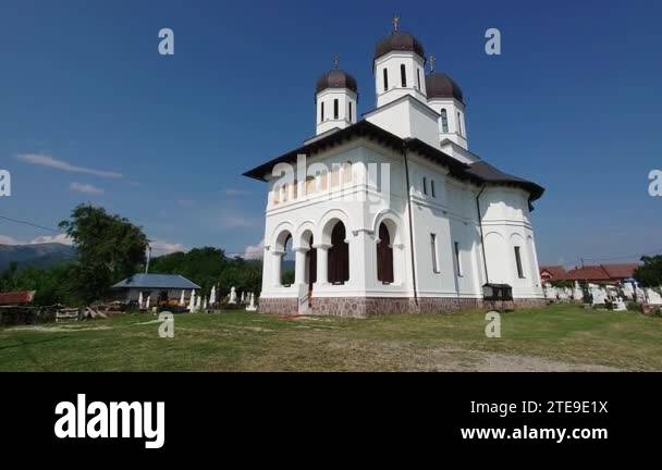 The wall church built in 1936 in Novaci is an Orthodox Christian church ...