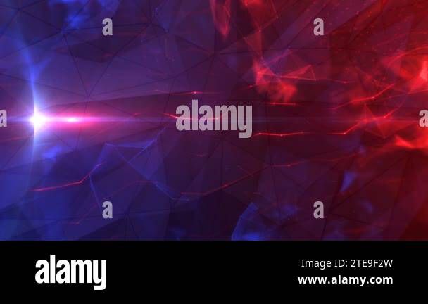 Digital 3d lowpoly plexus animation background. Abstract Plexus background animation. 3d ...