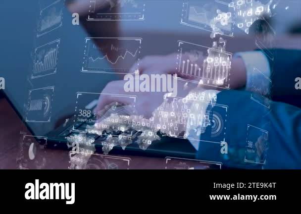 Smart city dot point connect with line, connection technology metaverse ...