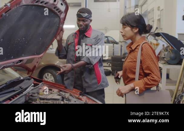 African american auto mechanic Stock Videos & Footage - HD and 4K Video ...