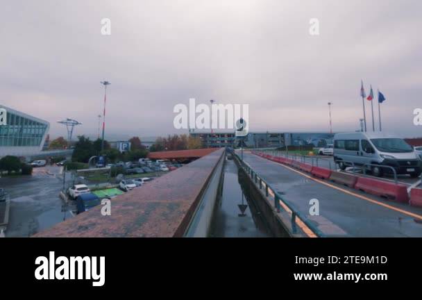 Bologna airport marconi express monorail Stock Videos & Footage - HD ...