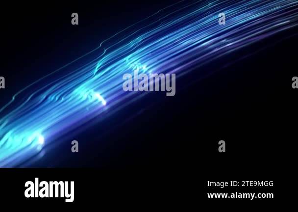 Abstract Slow Motion Swirling Strings Particles Background Loop/ 4k animation of an abstract ...