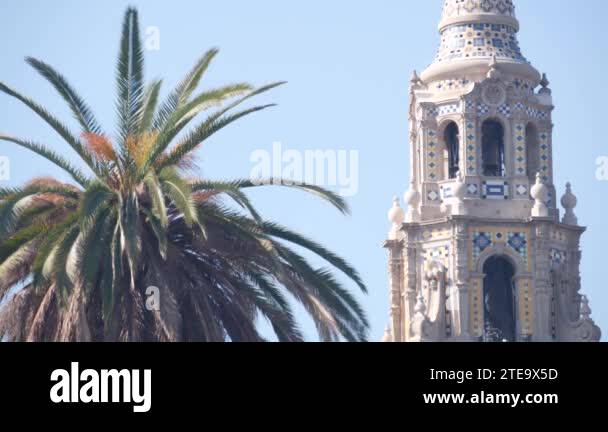 Spanish colonial revival architecture, Bell Tower relief, San Diego ...