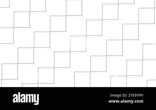 Square tile geometric pattern on white background. Backdrop layout ...