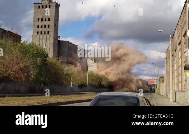 Controlled explosion building Stock Videos & Footage - HD and 4K Video ...