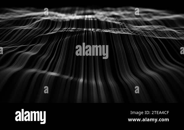Abstract Organic Network Mesh Waving Fx Background Loop/ 4k animation ...