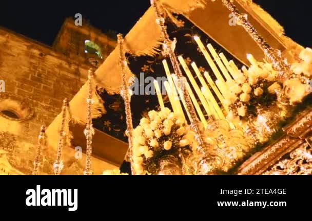 Spanish holy week processions, Easter Week (Semana Santa Stock Video ...