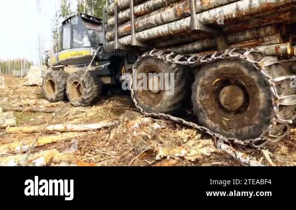 Logger wheels Stock Videos & Footage - HD and 4K Video Clips - Alamy