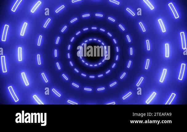 Modern Neon Lights Animation Design with Different Colors Digital ...