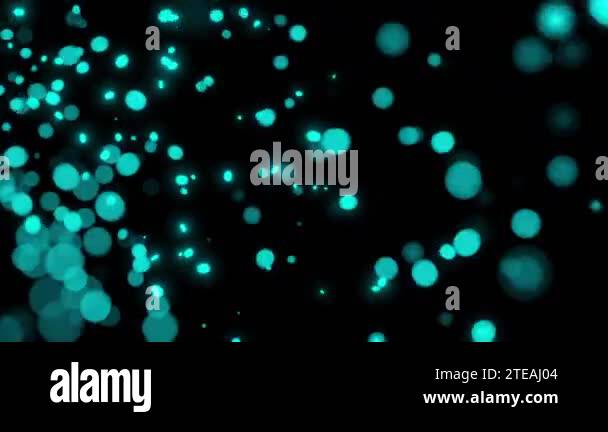 3D animation of fiery blue fire sparks glowing flying ember burning ash ...