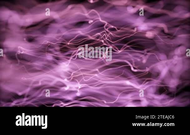 Abstract Strings Waving Fx Background Loop/ 4k animation of an abstract ...