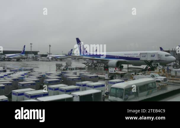 Airplane Plane Japanese Terminal Narita International Airport Tokyo ...