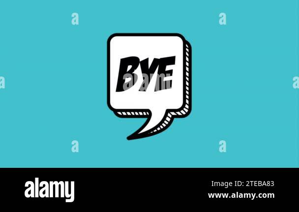Bye icon Stock Videos & Footage - HD and 4K Video Clips - Alamy