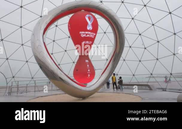 Doha, Qatar - January 15th 2022: The FIFA World Cup Qatar 2022 Official ...
