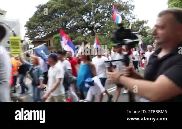 Freedom fighter Aussie Cossack (Simeon Boikov) leads Serbian ...