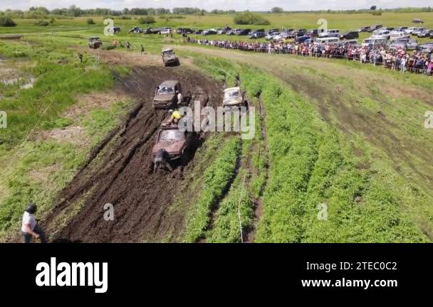 Moscow,Russia 06262022:Off road car racing. Speed riding of a rally ...