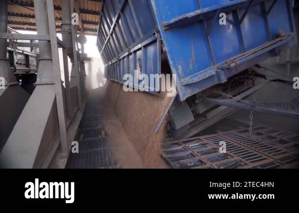 Grain elevator at harbour Stock Videos & Footage - HD and 4K Video ...