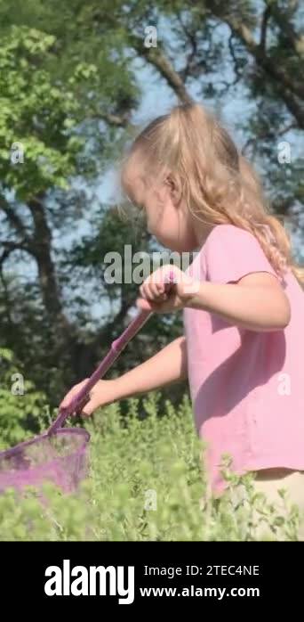 Girl catching butterfly Stock Videos & Footage - HD and 4K Video Clips ...