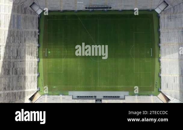 Stunning landscape of sports centre at downtown district of Sao Paulo ...