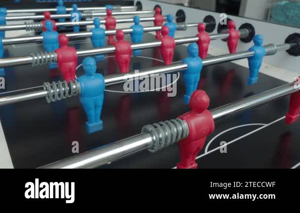 Table foosball soccer. Sport team football players game. Table football ...