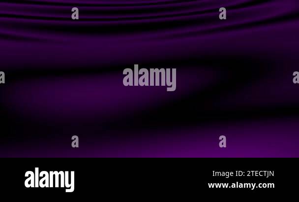 Violet wavy liquid backdrop. Seamless loop. 3D animation. Trendy ...